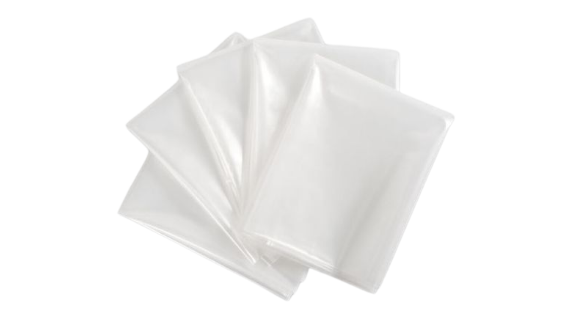 Ember 140ltr 100% Recycled Heavy-Duty Clear Refuse Sack 15kg (100 bags